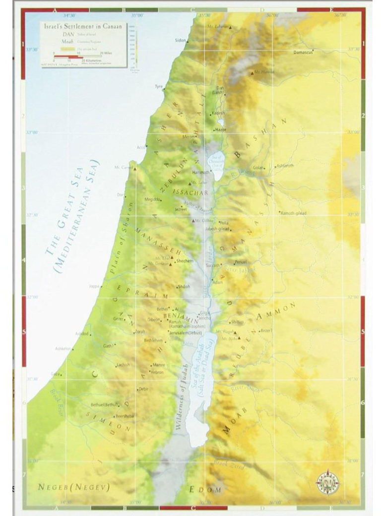 Bible Maps – Best Wall Maps – Big Maps of the USA, Big World Maps ...