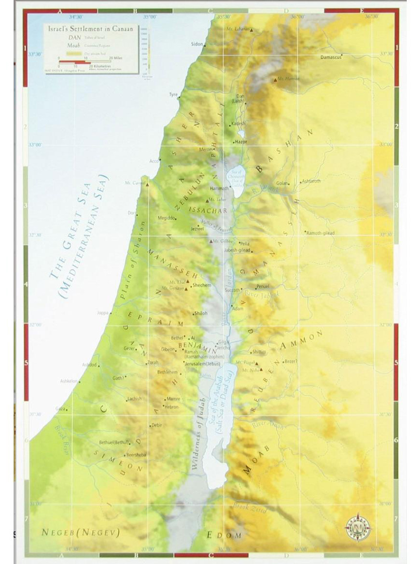 Bible Maps – Best Wall Maps – Big Maps of the USA, Big World Maps ...