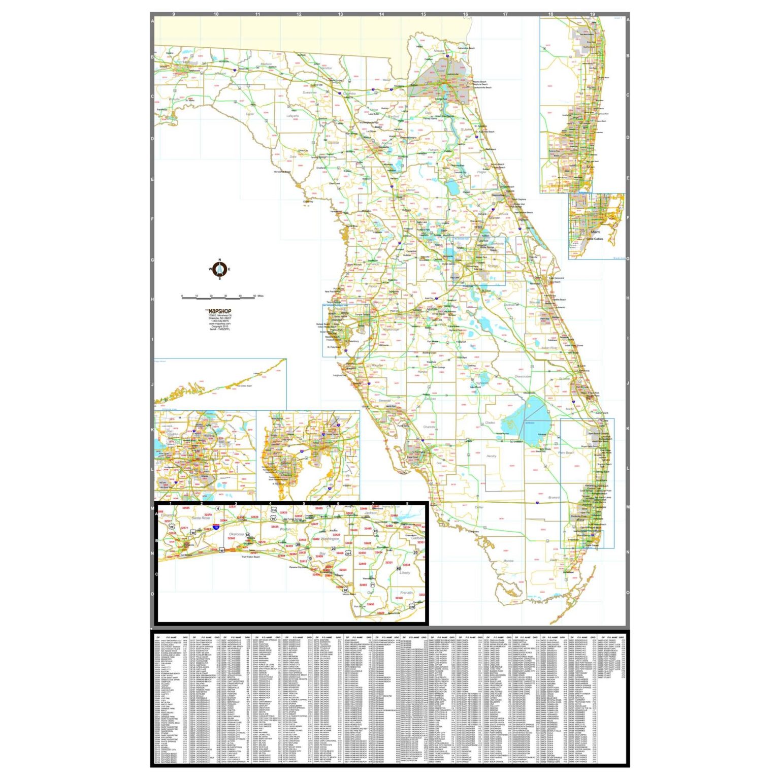 State Wall Maps – Best Wall Maps – Big Maps of the USA, Big World Maps ...