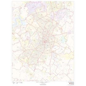 Zip Code Wall Maps – Best Wall Maps – Big Maps of the USA, Big World ...